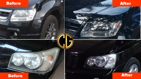 Headlight Coating – Ceramic Glazed