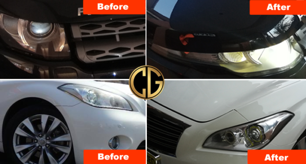 Headlight Coating – Ceramic Glazed