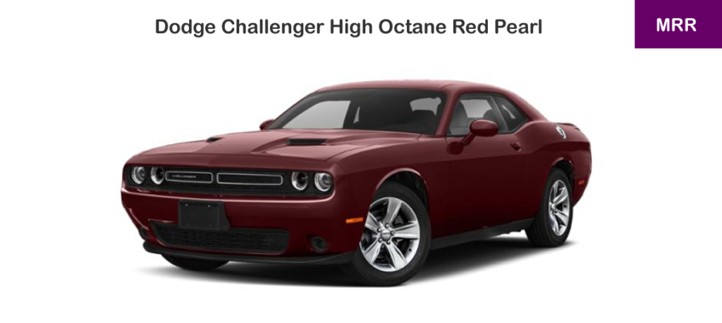 High Octane Red Pearl MRR – Dodge Challenger | Ceramic Glazed