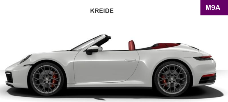 Porsche 911 Cabrio KREIDE M9A | Ceramic Glazed
