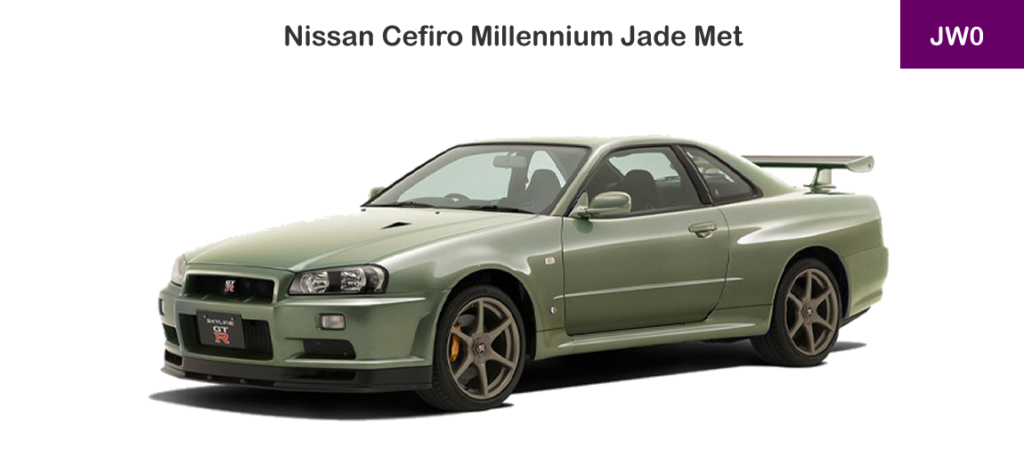 Millennium Jade Color Code – For Nissan Cefiro | Ceramic Glazed